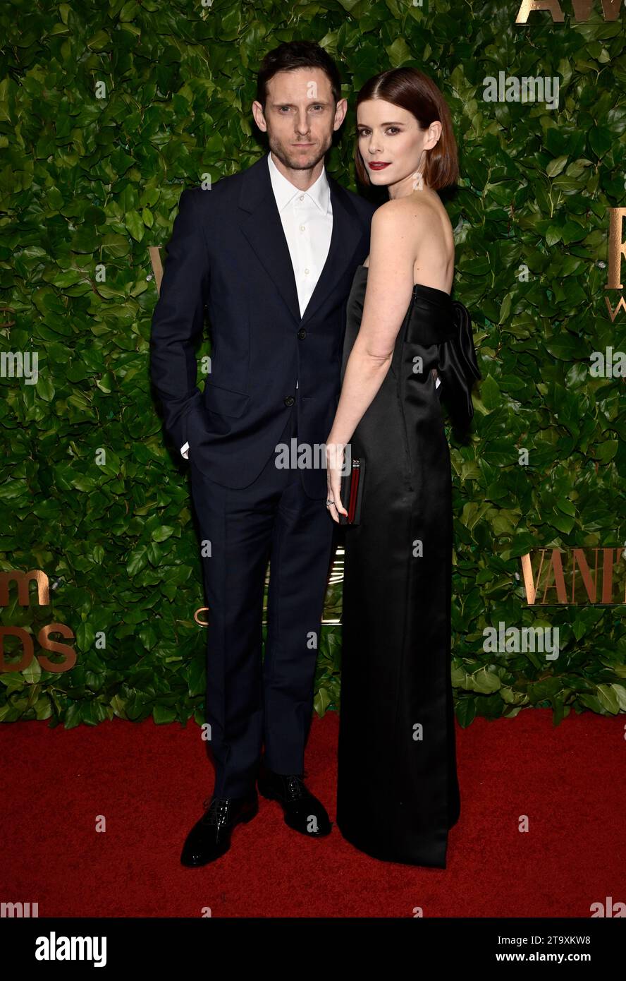 Jamie Bell, left, and Kate Mara attend the Gotham Independent Film ...