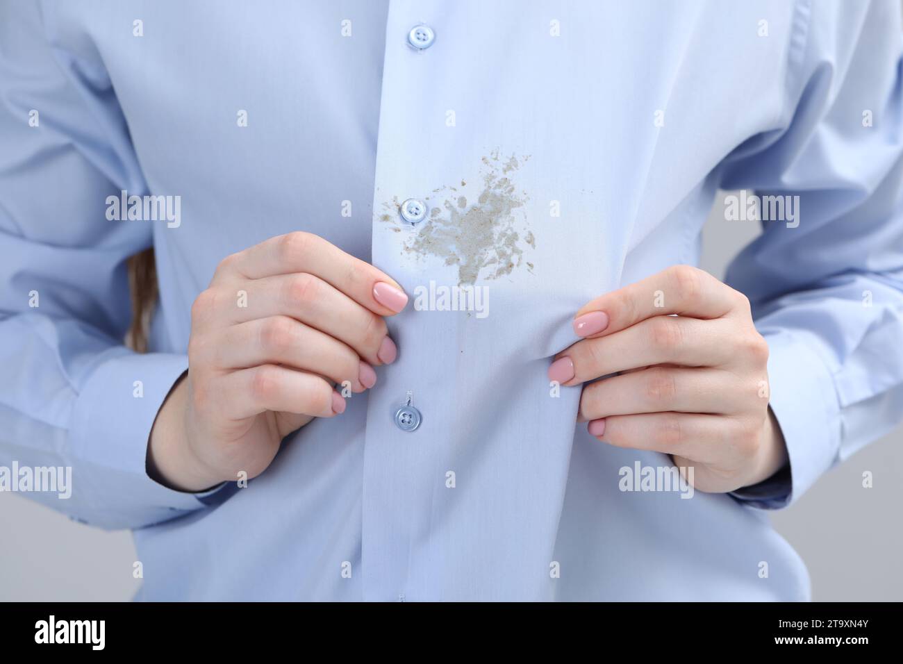 Woman stain blouse hi-res stock photography and images - Alamy