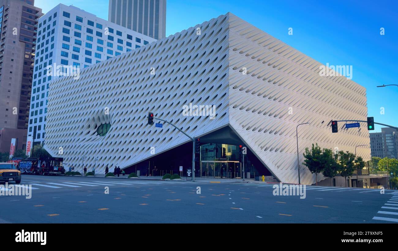 The Broad Museum in Downtown Los Angeles - LOS ANGELES, UNITED STATES ...