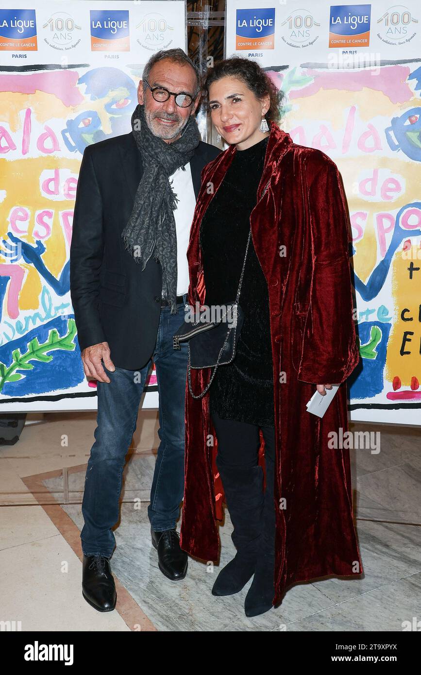 Paris, France. 27th Nov, 2023. Christian Cartier, Emmanuelle Galabru ...