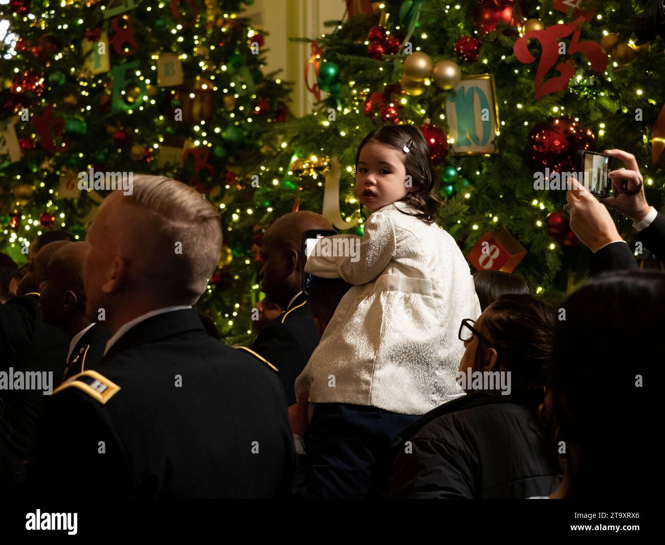 November 27 2023 Washington District Of Columbia USA A Young Girl November 27 2023 Washington District Of Columbia USA A Young Girl