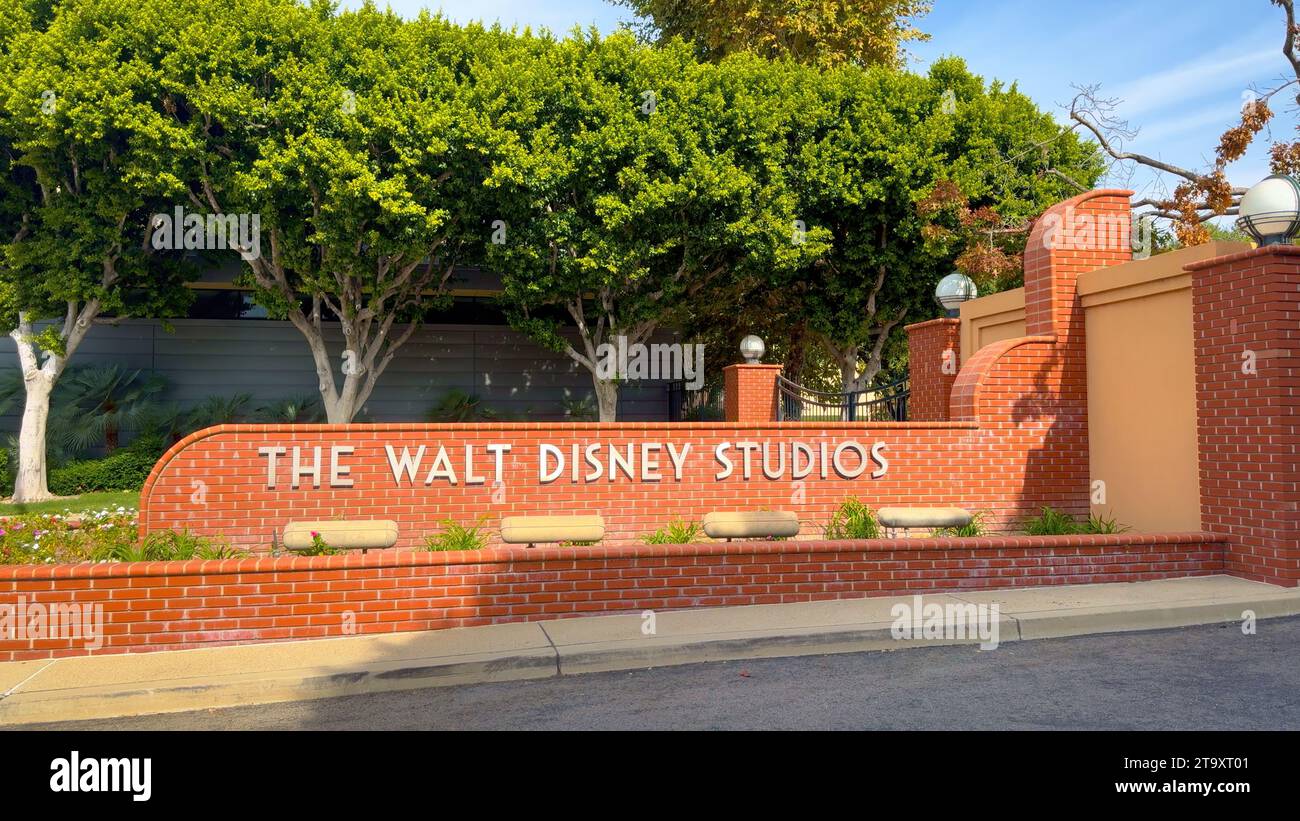 Walt Disney Studios in Burbank - LOS ANGELES, UNITED STATES - NOVEMBER ...