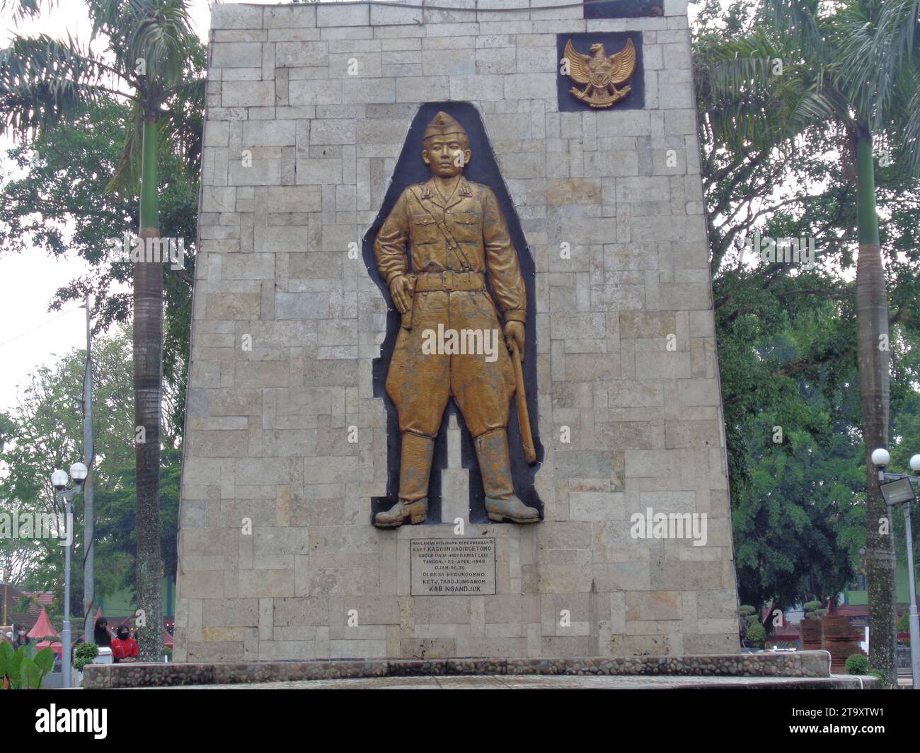 Captain Kasihin Hadi Soetomo Monument. He is one of the Indonesian ...