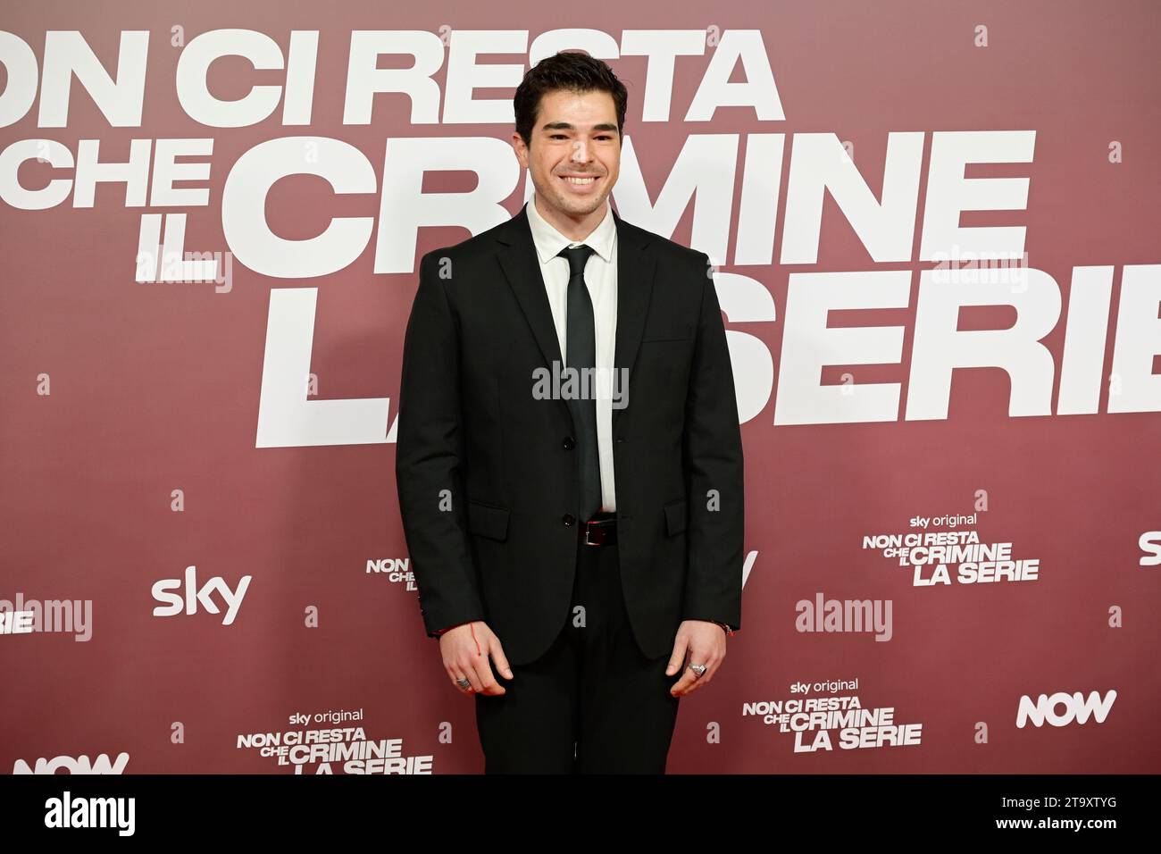 Rome, Italy. 27th Nov, 2023. Alessio Simonetti attends the red carpet ...