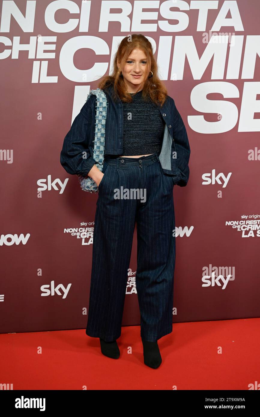 Rome, Italy. 27th Nov, 2023. Elisabetta Anella attends the red carpet ...