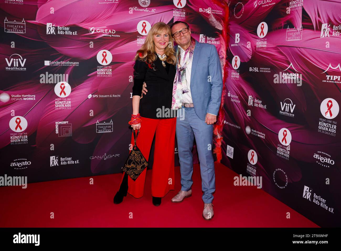 Nanna Kuckuck, Dirk Ullmann bei Kuenstler gegen AIDS Dreams come true ...