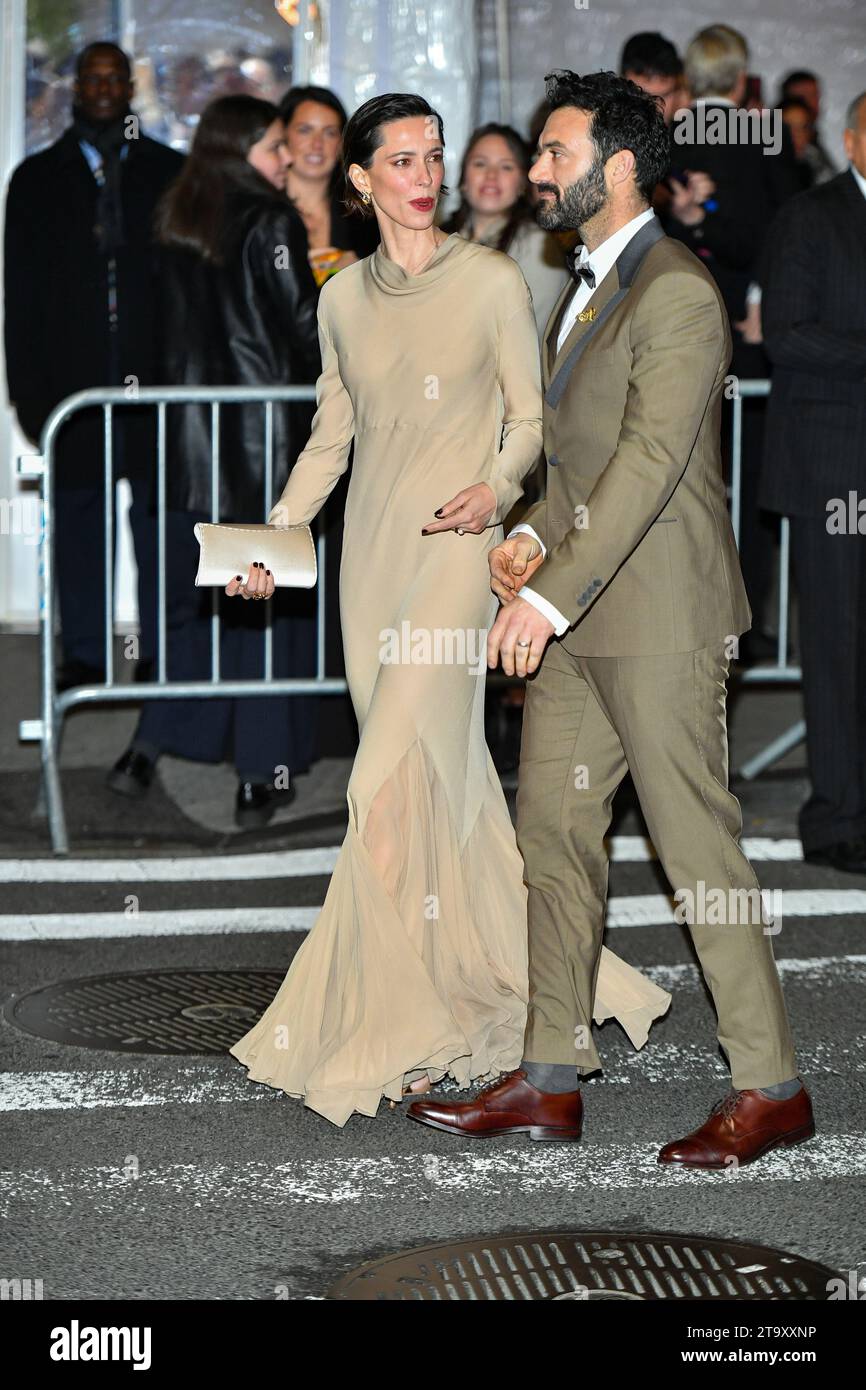 Rebecca Hall and Morgan Spector Stock Photo - Alamy