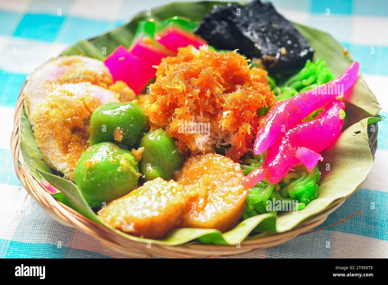 Jajan Pasar are traditional Indonesian Javanese food which is colorful ...