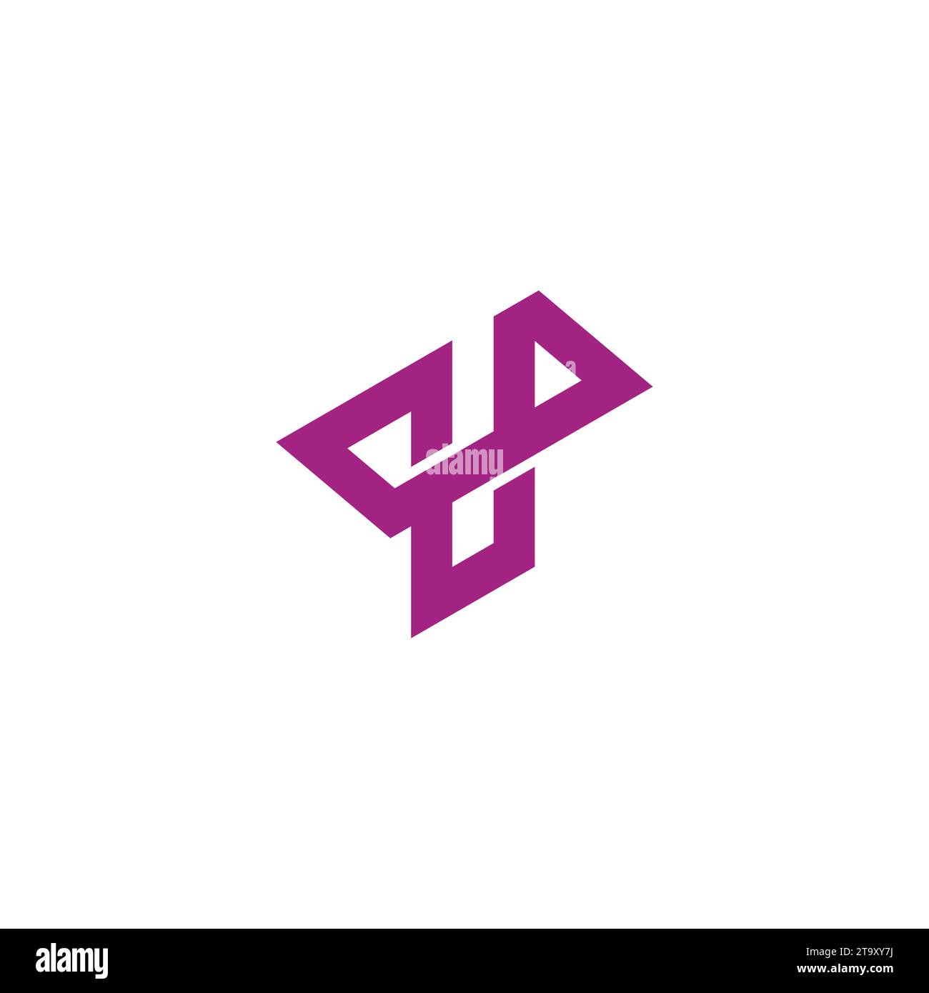 letter qp overlap logo simple vector Stock Vector Image & Art - Alamy