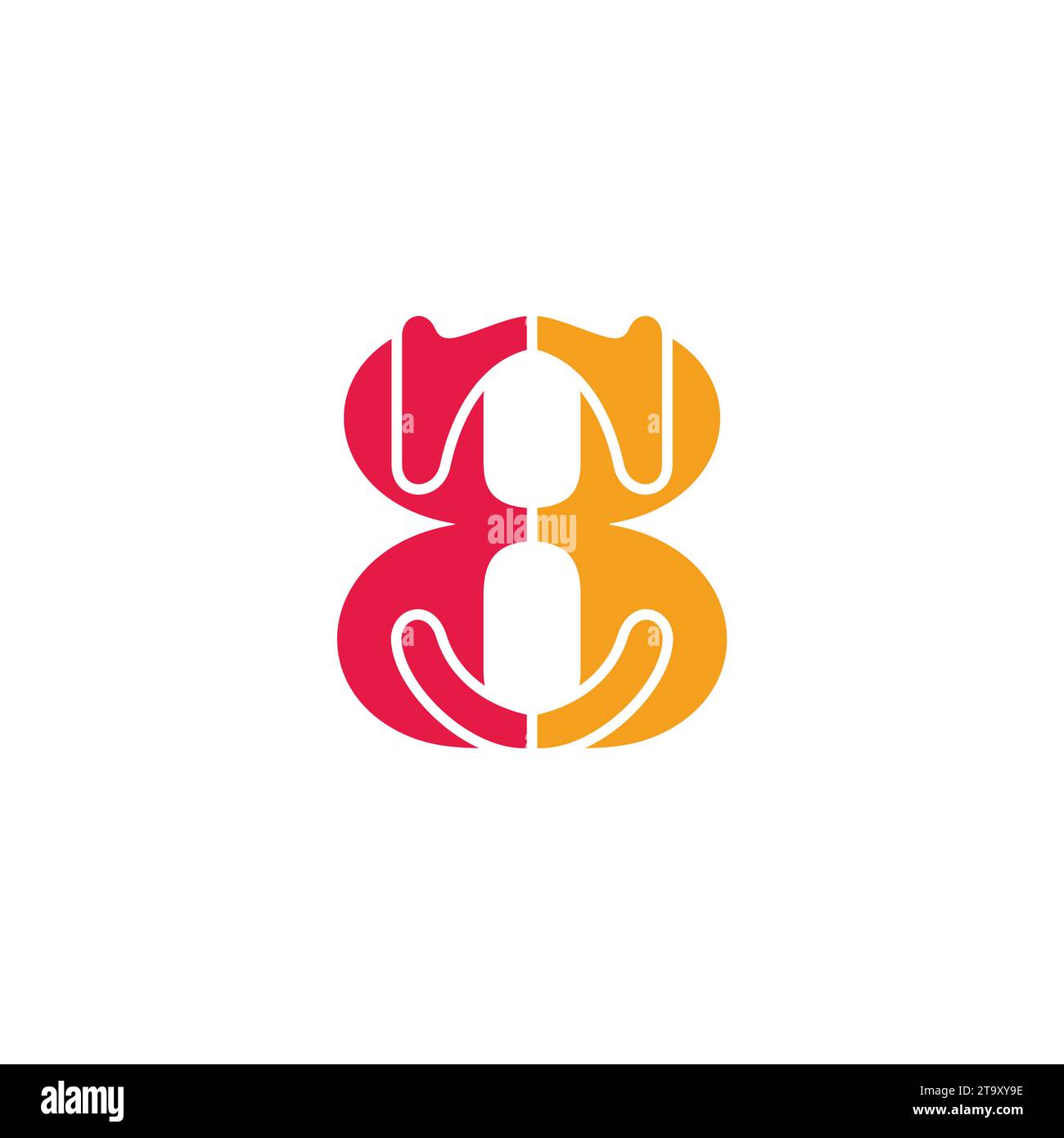 Number 8 icon vector vectors hi-res stock photography and images - Alamy