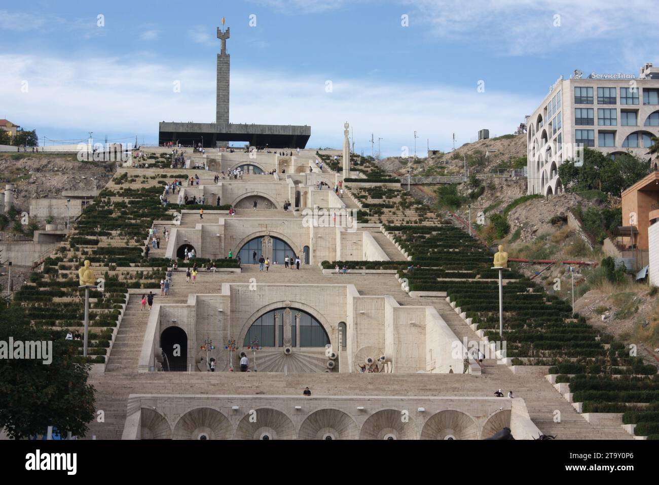 The Cascade Complex in the centre of Yerevan, Armenia Stock Photo - Alamy