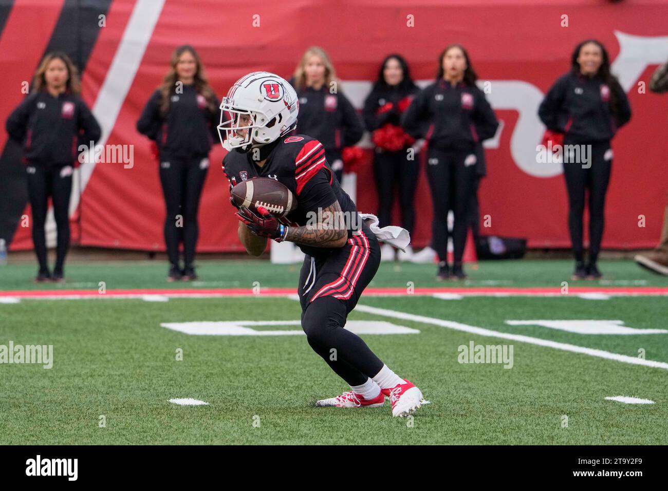November 23 2023: Utes wide receiver Mikey Matthews (0) in action ...