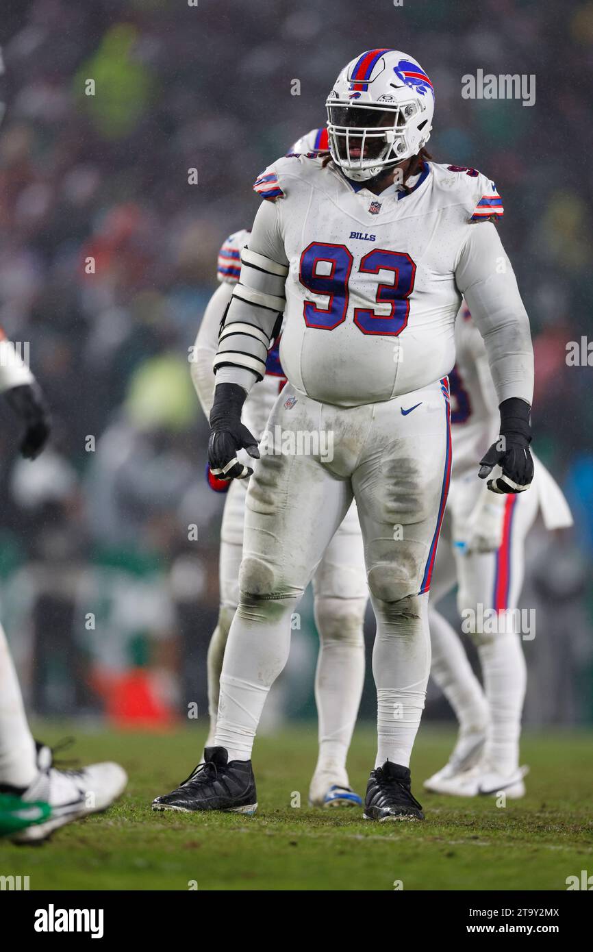 Buffalo Bills defensive tackle Linval Joseph (93) in action against the ...