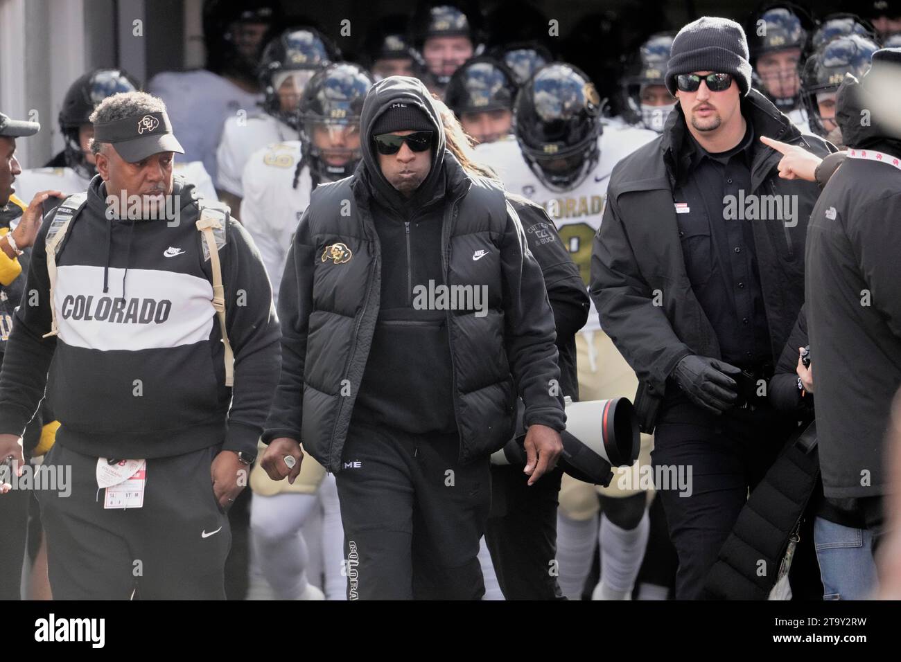Salt Lake UT, USA. 23rd Nov, 2023. Buffaloes coach Deion Sanders ...