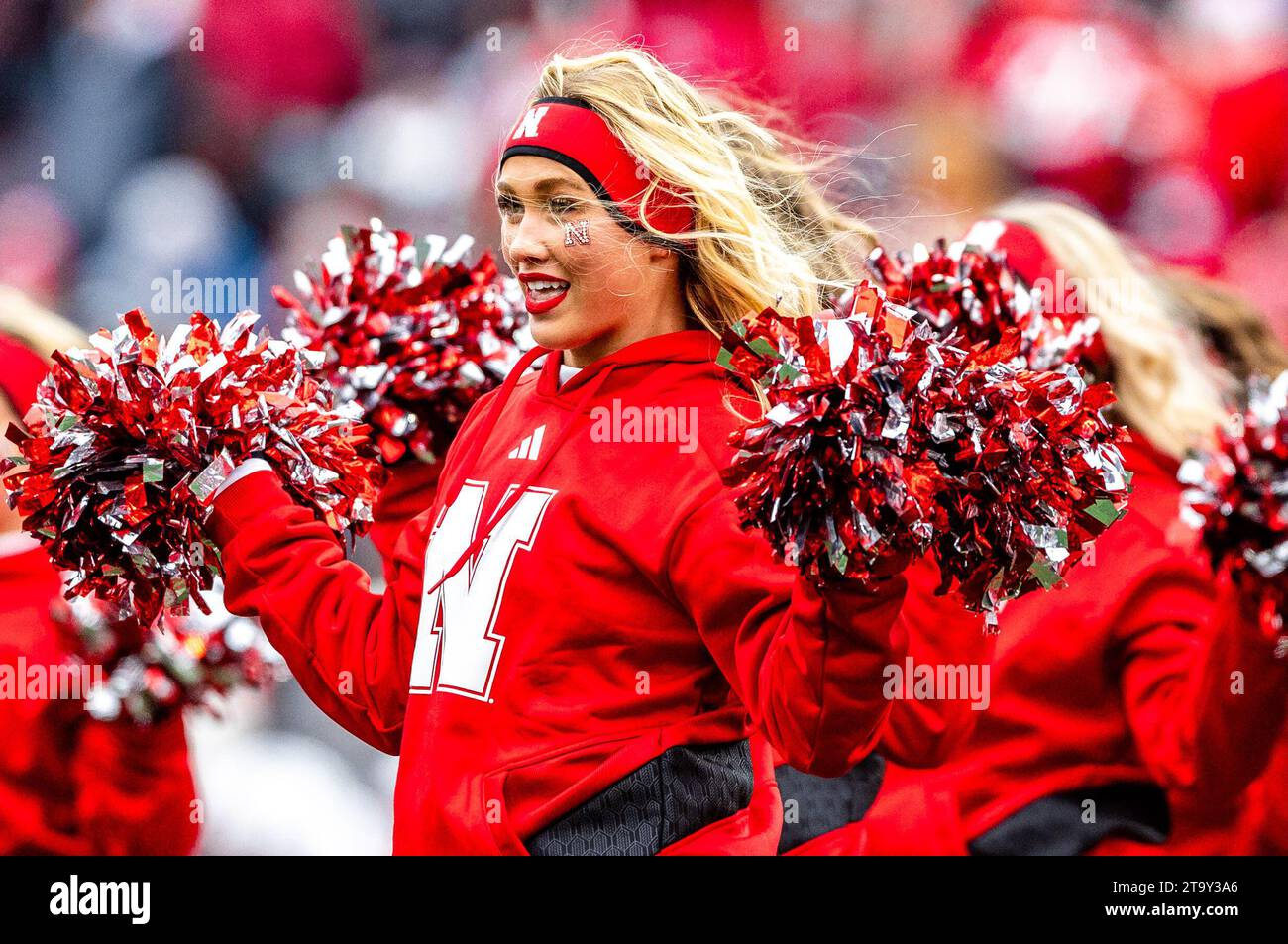 Lincoln, NE. U.S. 24th Nov, 2023. Nebraska Cornhuskers Scarlet Dance ...