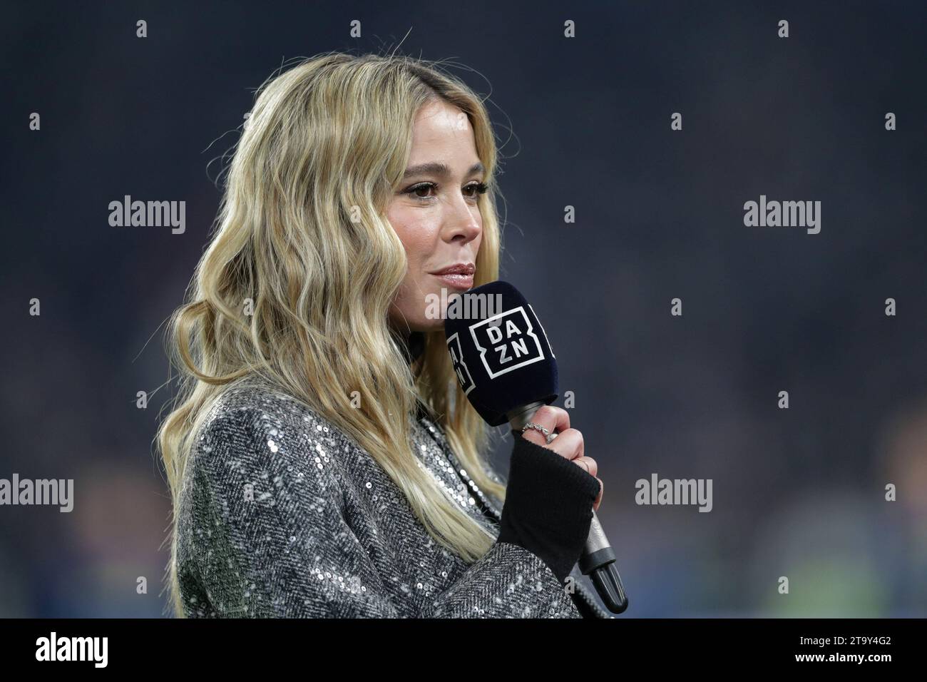 Turin, Italy. 26th Nov, 2023. Diletta Leotta of DAZN seen during the ...
