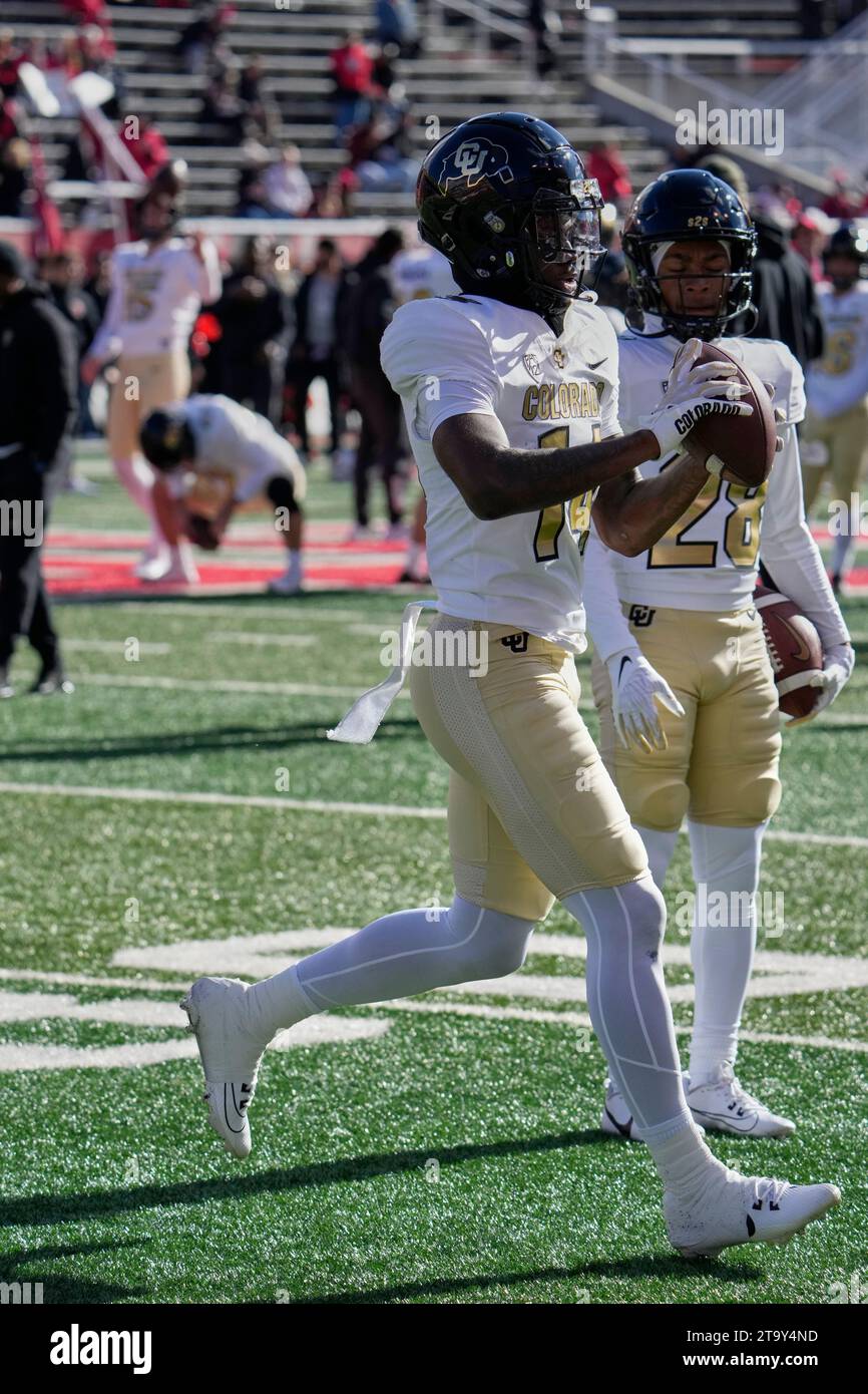 Salt Lake City, USA. 24th Nov, 2023. November 23 2023: Buffaloes wide ...