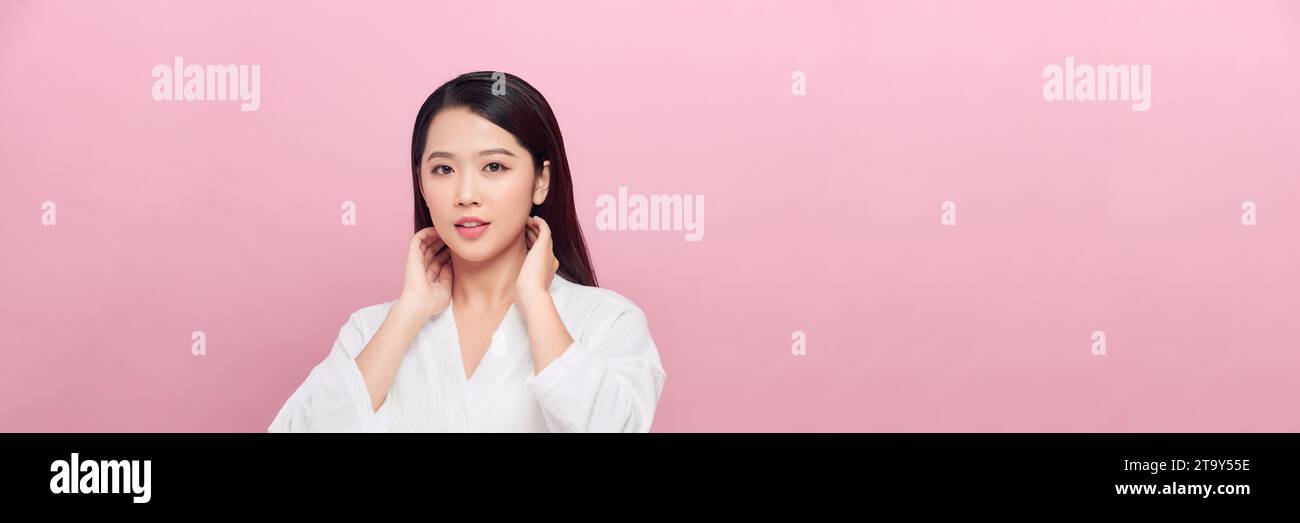 Healthy Skin Woman Beauty Face Skin Care Clean Female Portrait Cosmetic