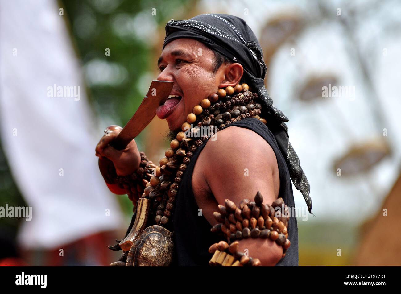 Tasikmalaya, Indonesia - November 11, 2023 : Debus tradition ...