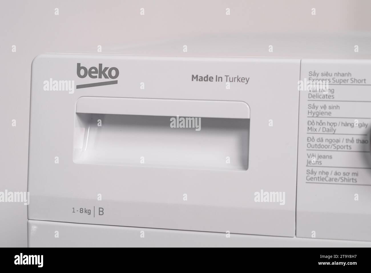 HCMC, VN - Nov 2023. LG Dual Inverter Heat Pump Washing machine Stock ...