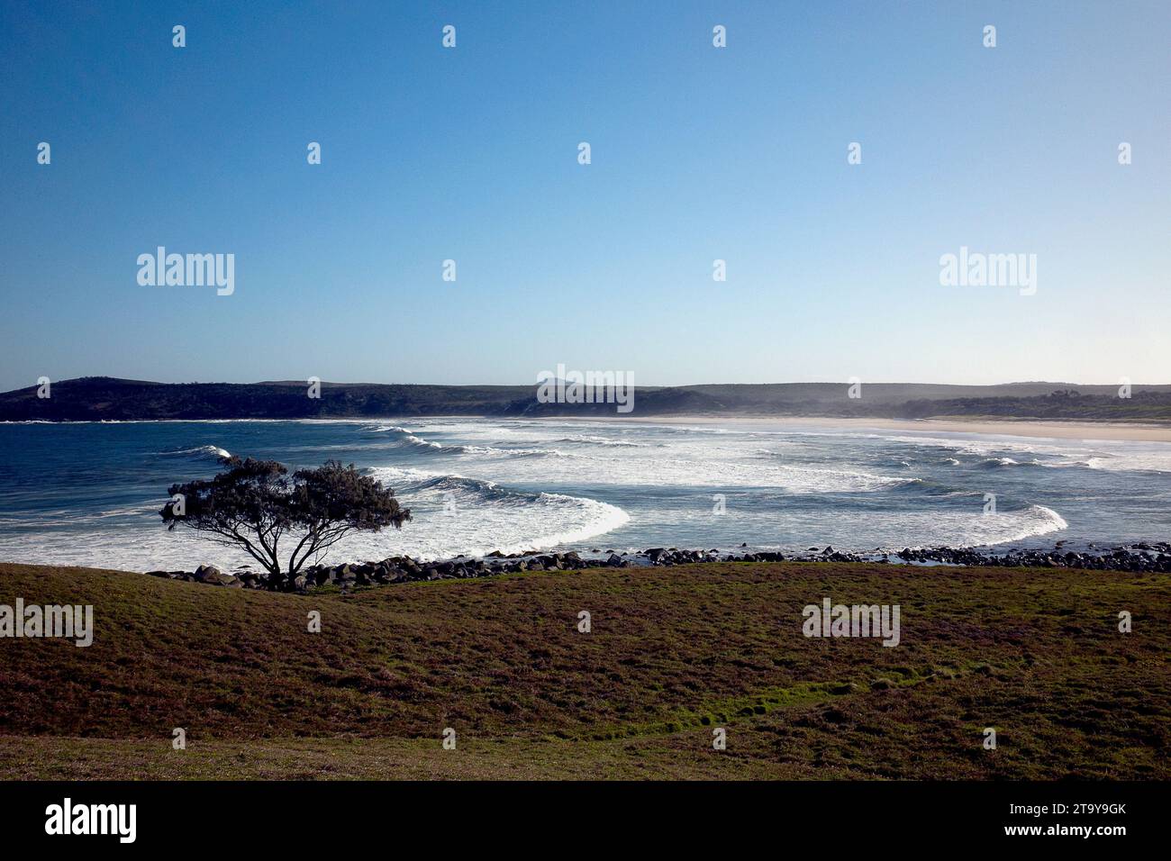 Colour photograph of Angourie Back Beach, Angourie, New South Wales ...
