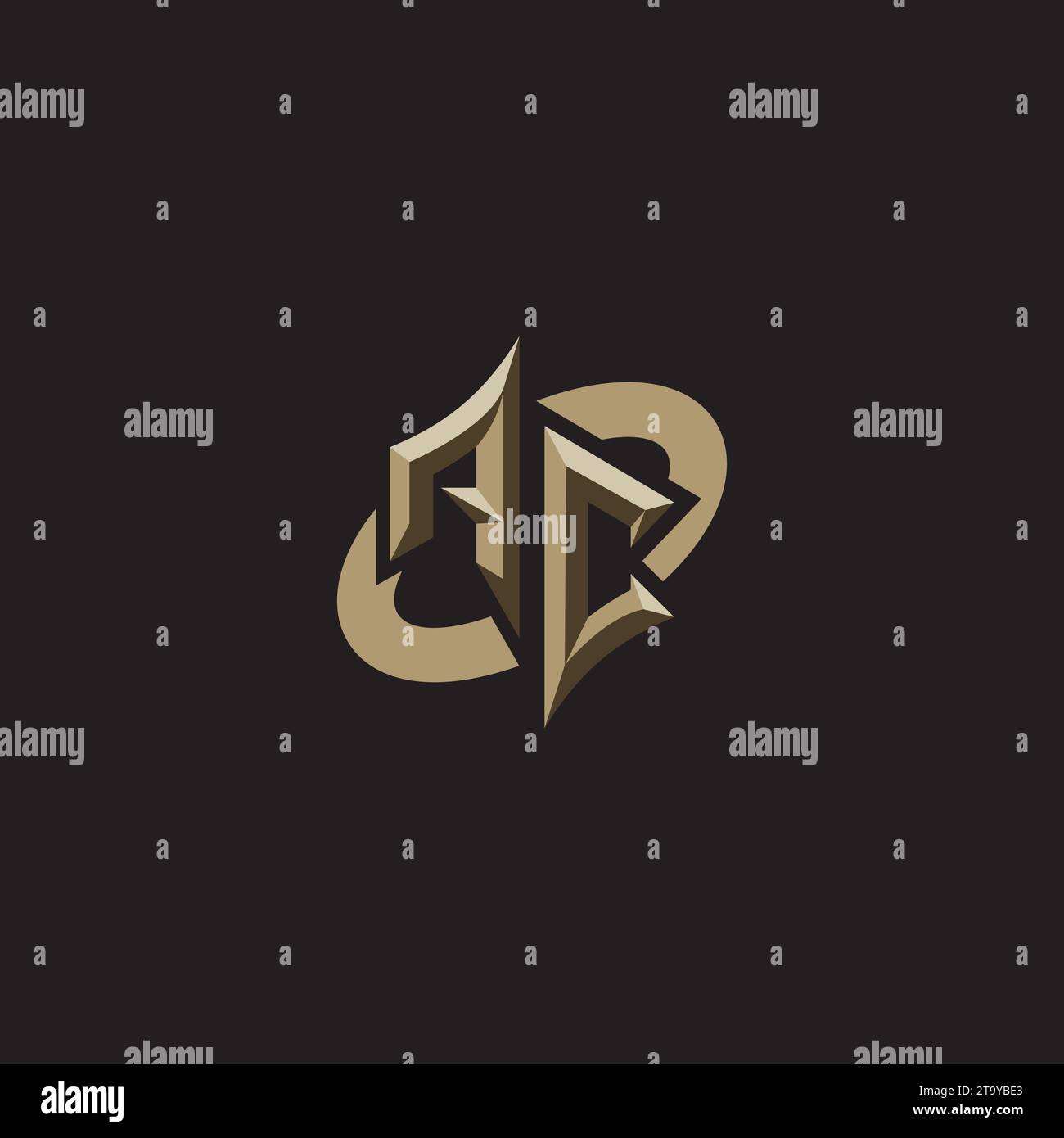 AC Premium Initial Gaming Logo designs, themes and templates for gaming ...