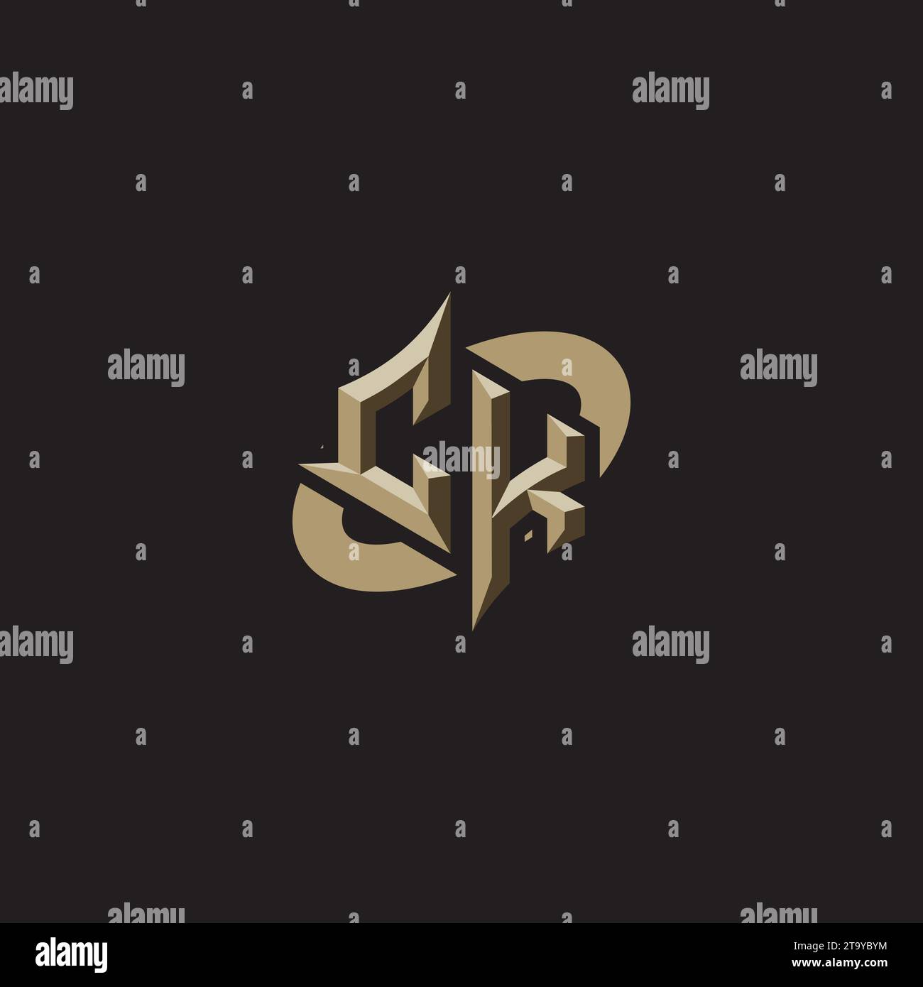 CK Premium Initial Gaming Logo designs, themes and templates for gaming ...