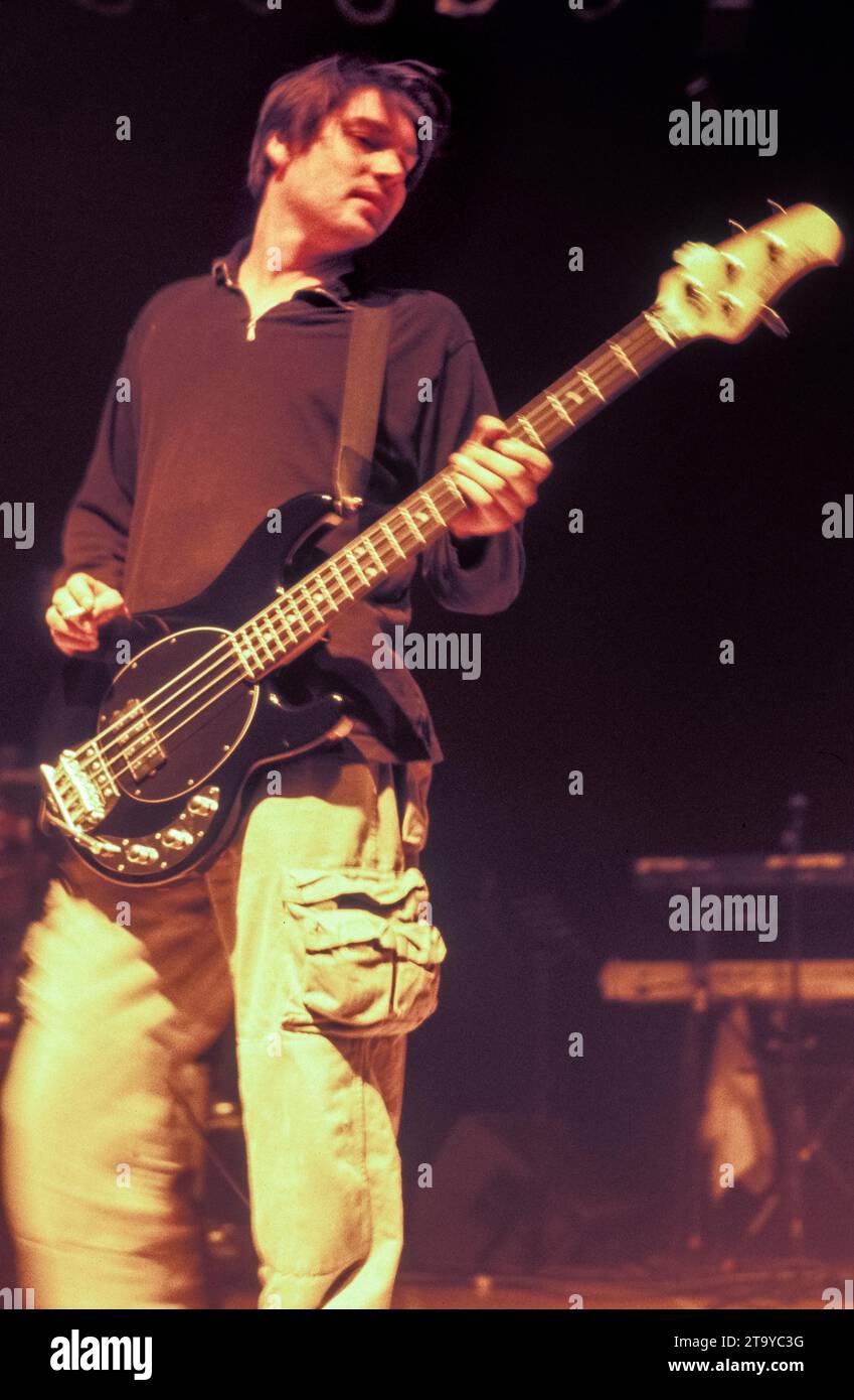 Bassist Alex James on the opening night of Blur on their short ...