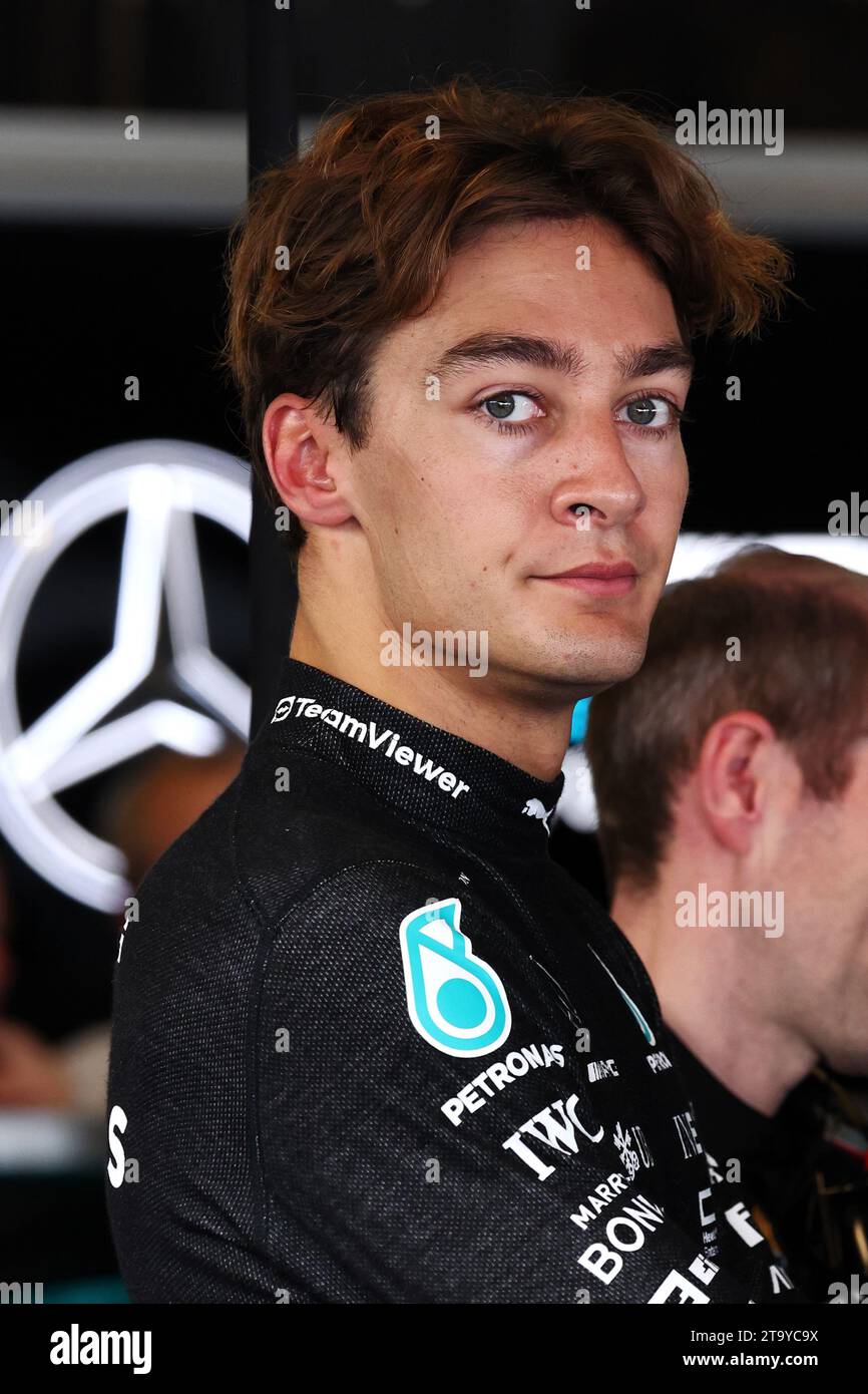 George russell 2023 abu dhabi hi-res stock photography and images - Alamy