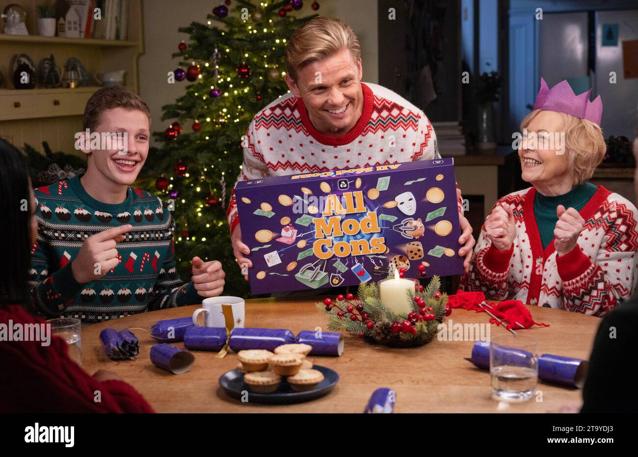 EDITORIAL USE ONLY Jeff Brazier and his son Freddie reveal 'All Mod ...