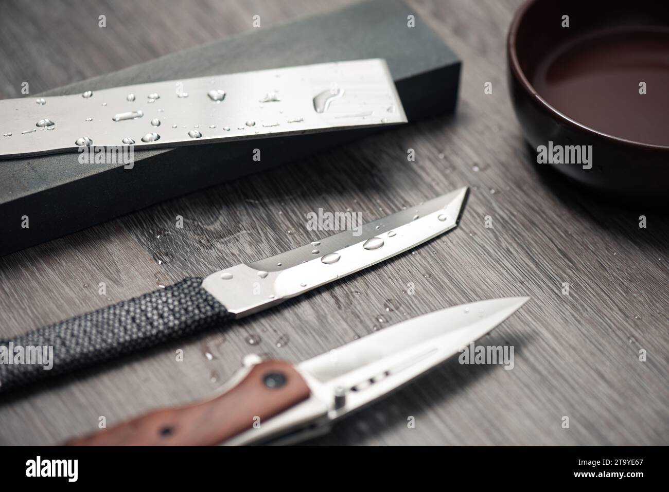 Sharpening sword hi-res stock photography and images - Alamy