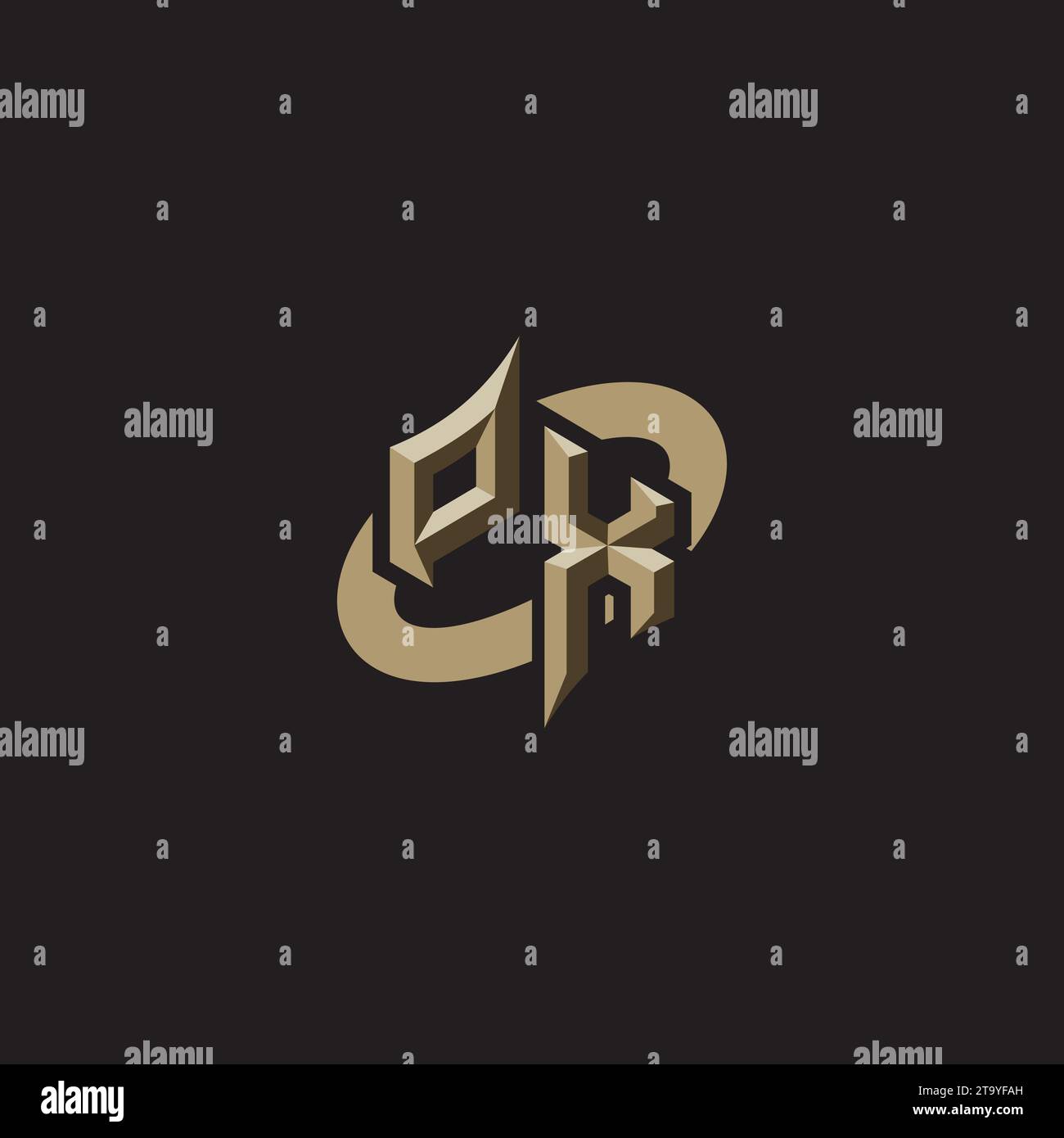 PX Premium Initial Gaming Logo designs, themes and templates for gaming ...