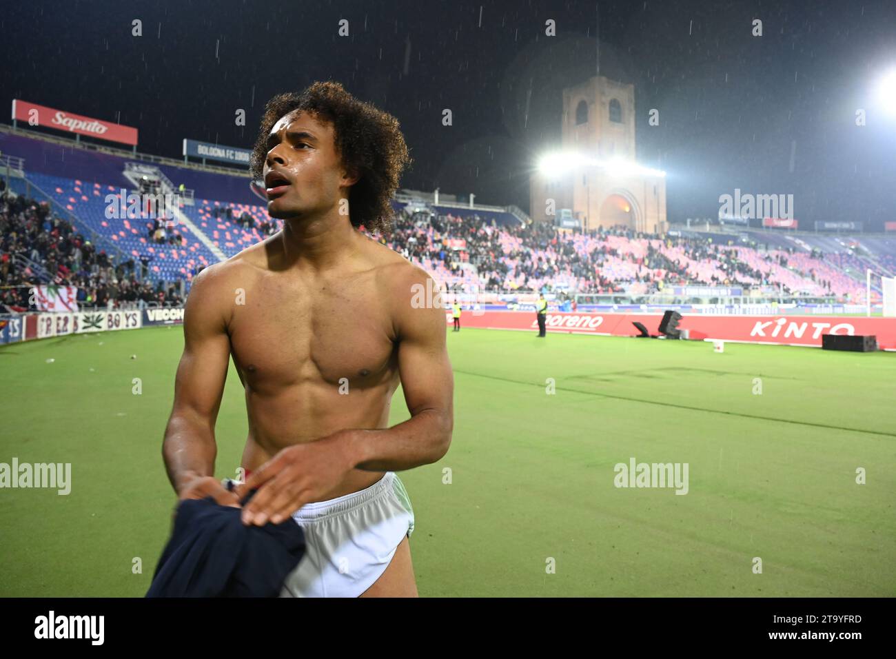 Joshua Zirkzee (Bologna) during the Italian "Serie A" match between Bologna 2-0 Torino at Renato ...