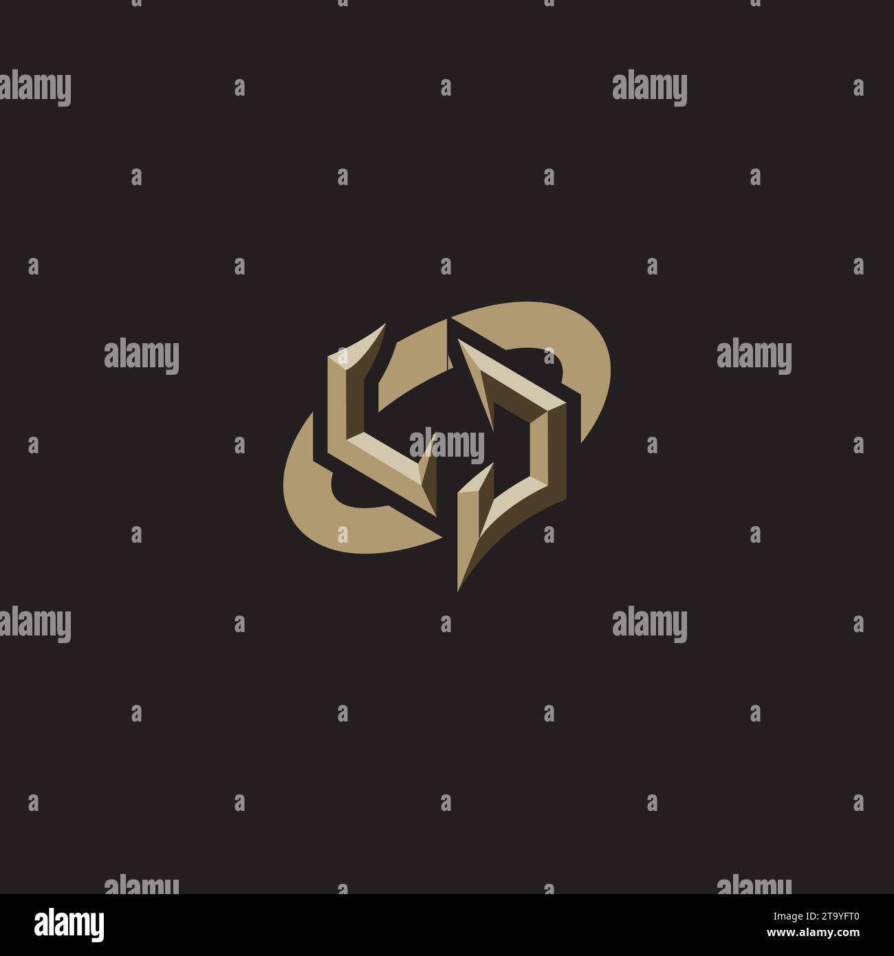 LJ Premium Initial Gaming Logo designs, themes and templates for gaming ...