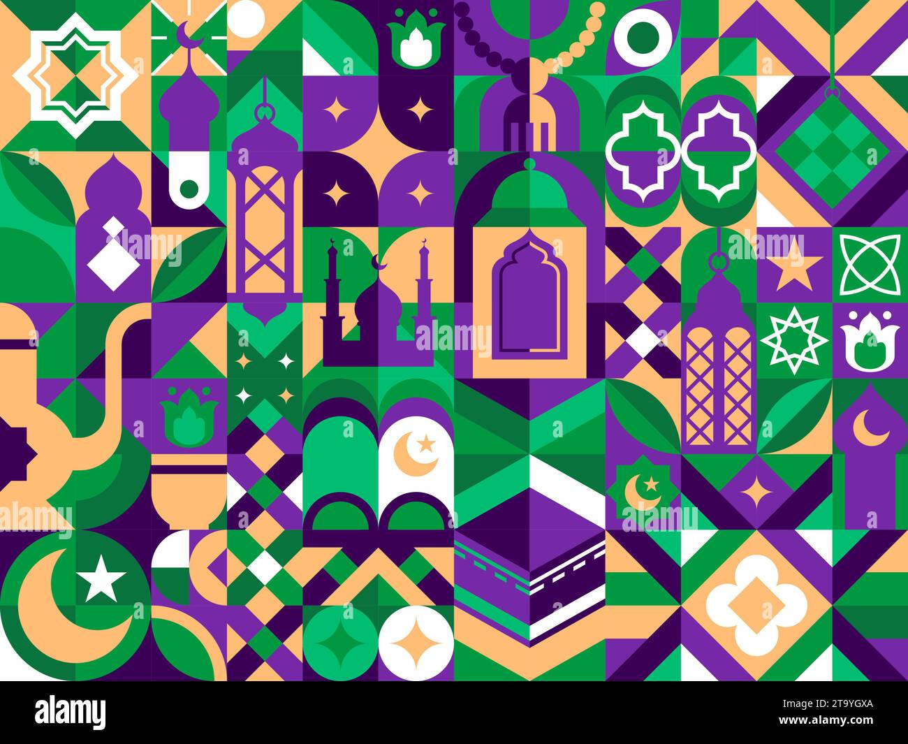Mosaic eid al adha hi-res stock photography and images - Alamy