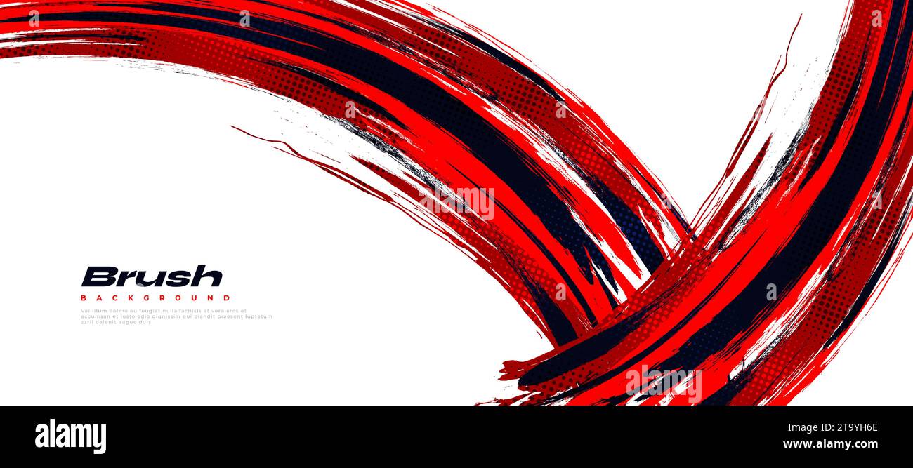 Abstract crimson red paint Stock Vector Images - Alamy