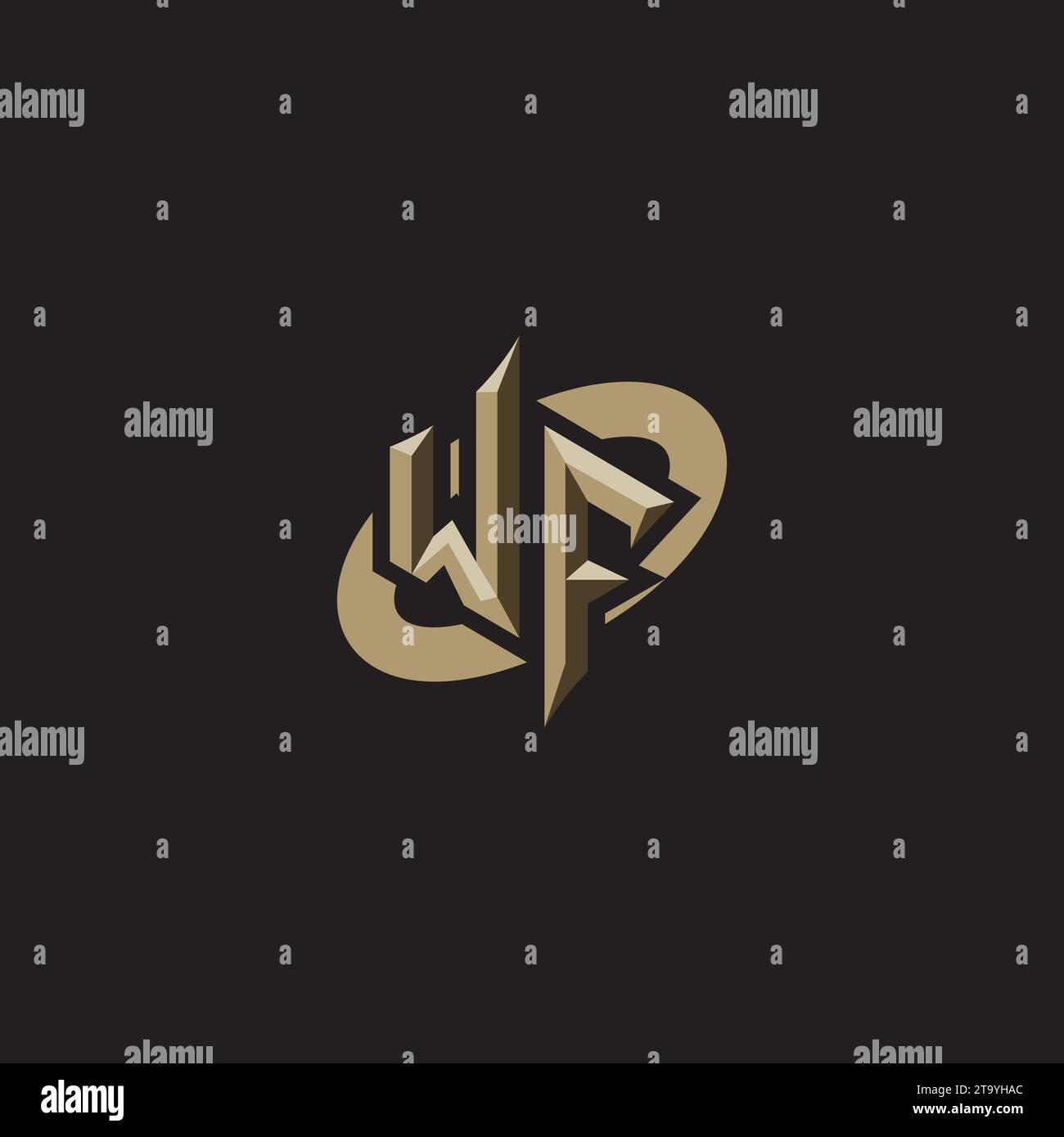Wf gaming logo hi-res stock photography and images - Alamy