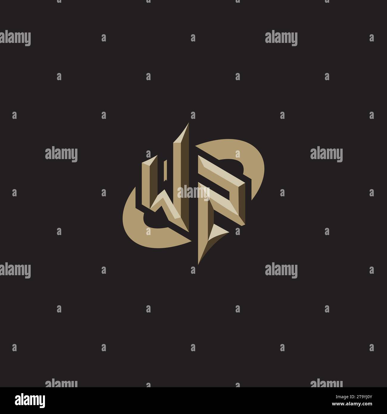 WZ Premium Initial Gaming Logo designs, themes and templates for gaming ...