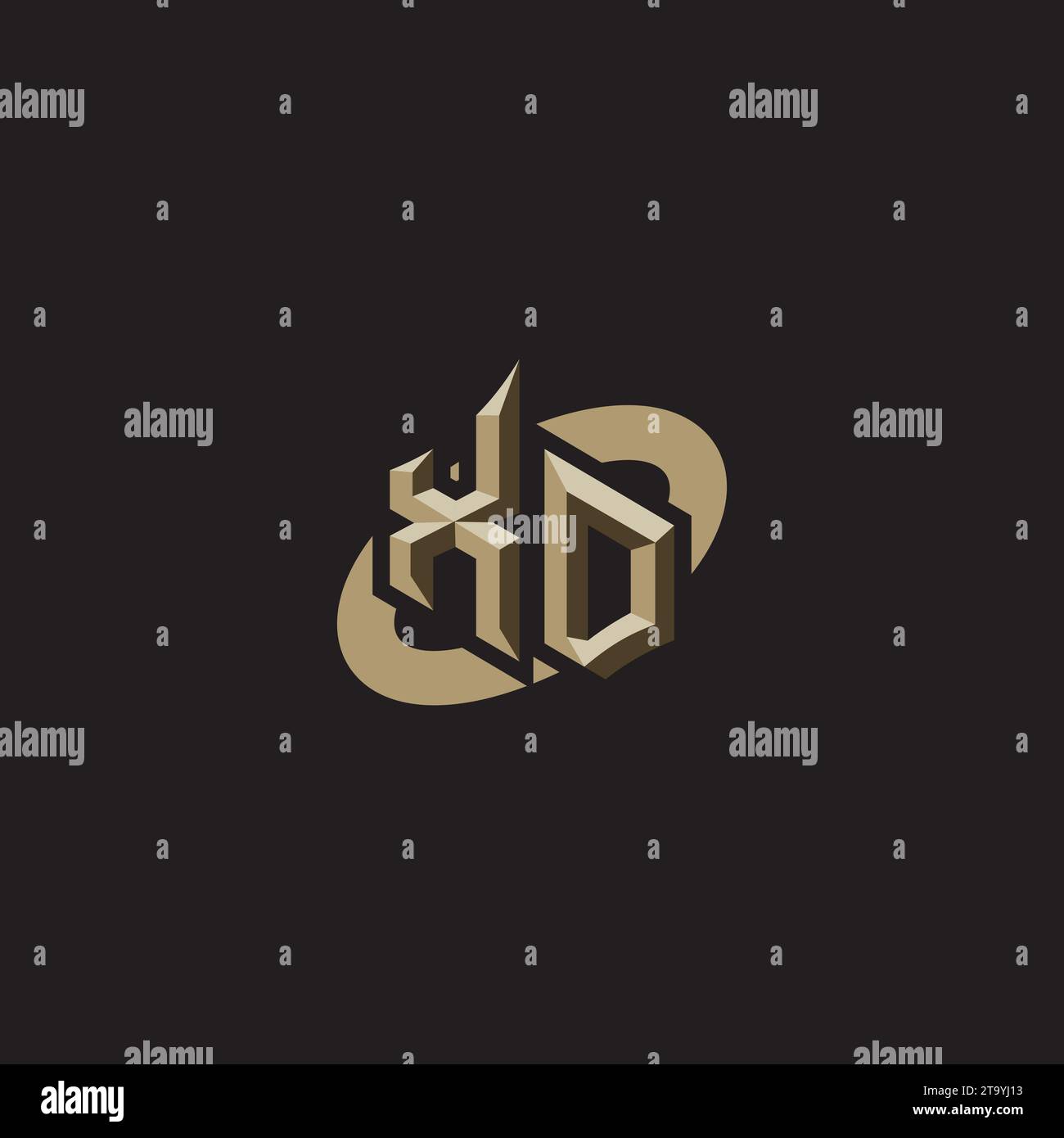 XO Premium Initial Gaming Logo designs, themes and templates for gaming ...