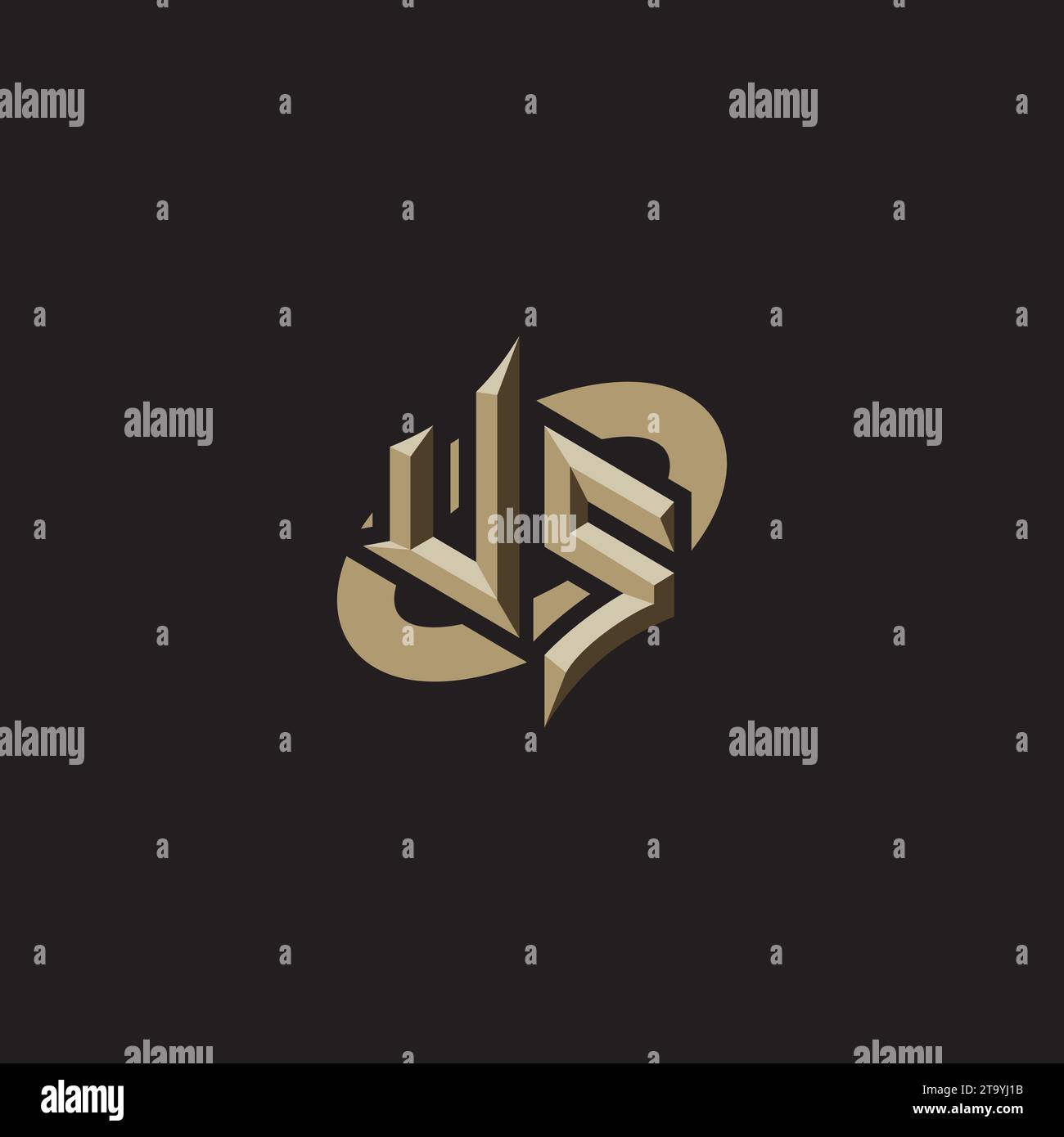 US Premium Initial Gaming Logo designs, themes and templates for gaming ...