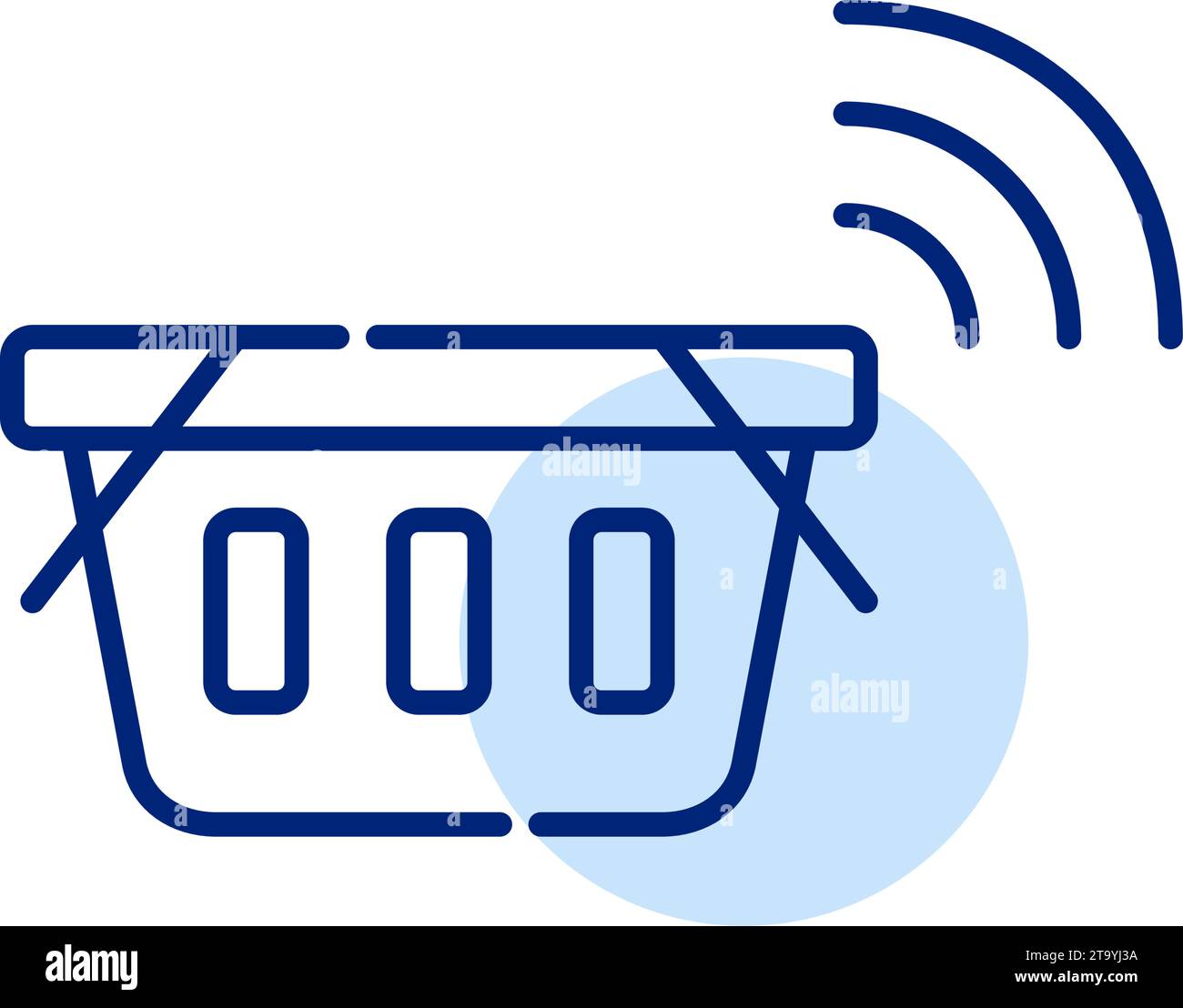 Contactless store checkout using RFID reader chip equipped shopping ...