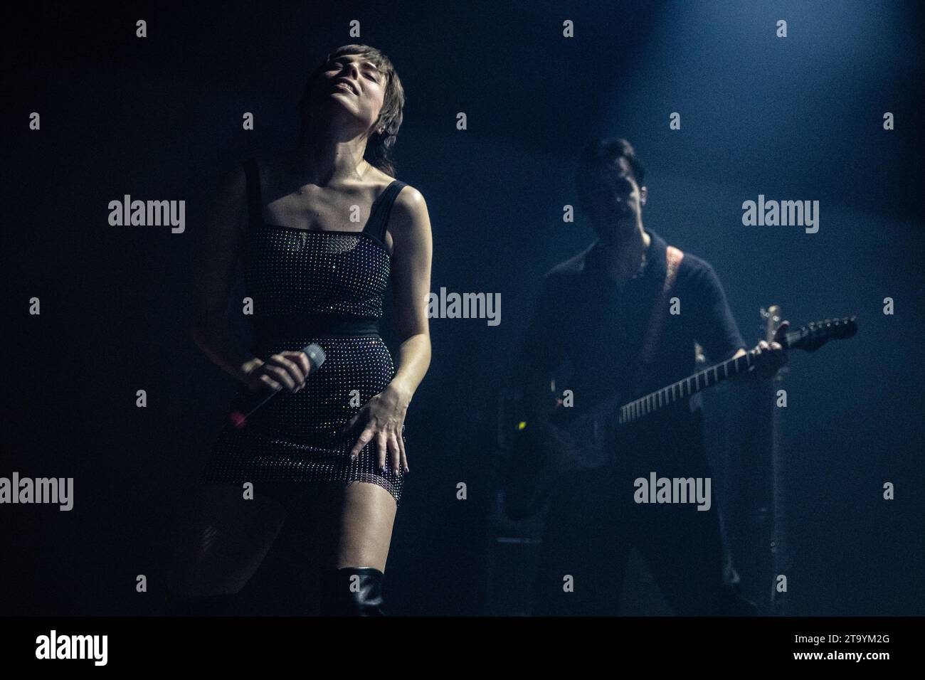 AMSTERDAM - Singer Mia Nicolai during a performance in Melkweg. ANP ...