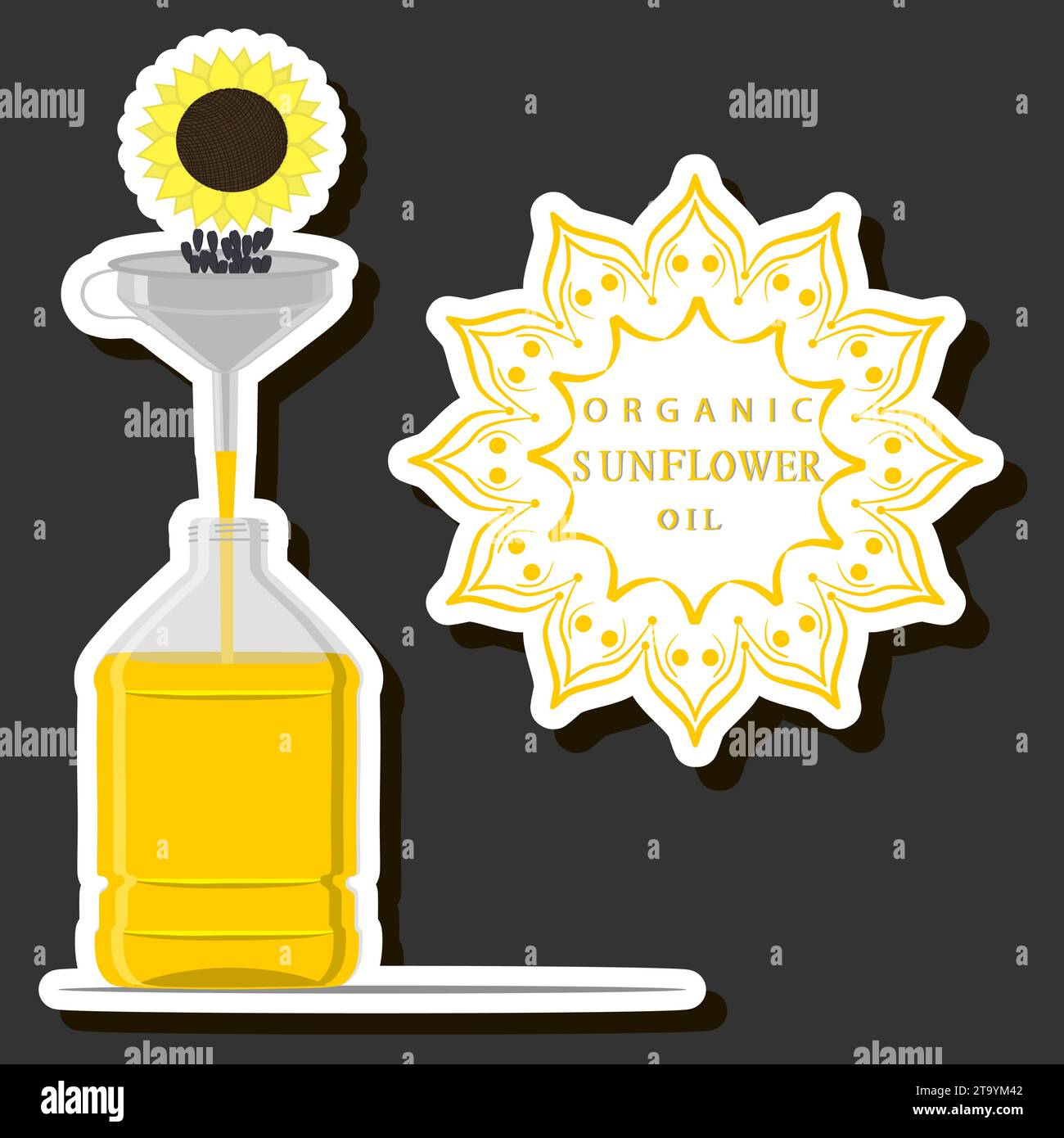 Oil bottle sticker hi-res stock photography and images - Alamy