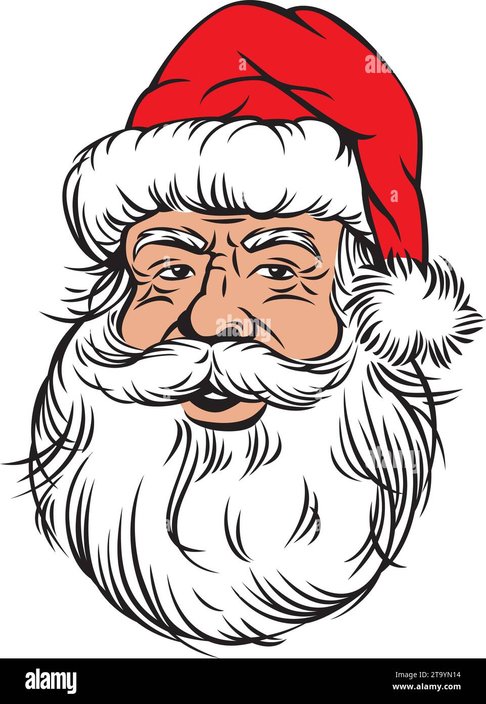 Old person christmas Stock Vector Images - Alamy