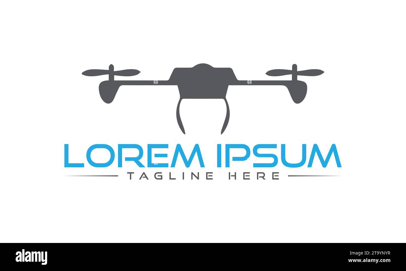 Drone Logo Design Creative and Professional Logo Design Stock Vector ...