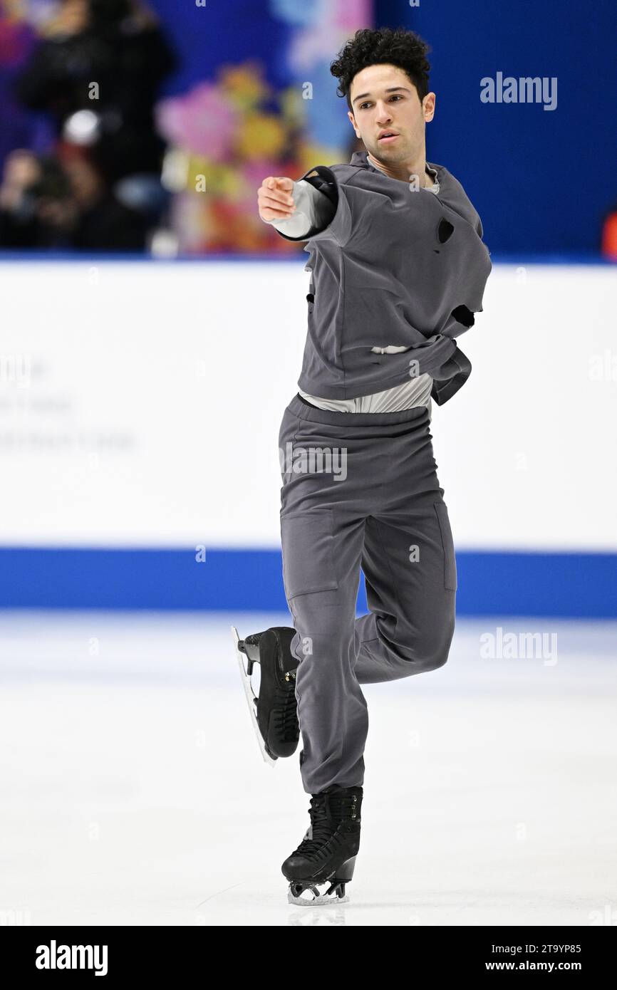 Osaka, Japan. Credit: MATSUO. 24th Nov, 2023. Luc Economides (FRA ...