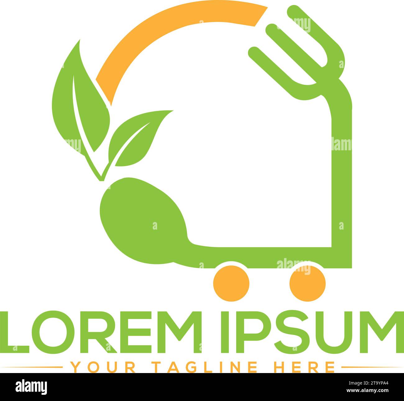 FOOD Logo Design Unique and Professional Logo Design Stock Vector Image ...