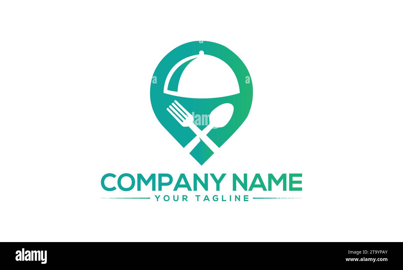 FOOD Logo Design Unique and Professional Logo Design Stock Vector Image ...