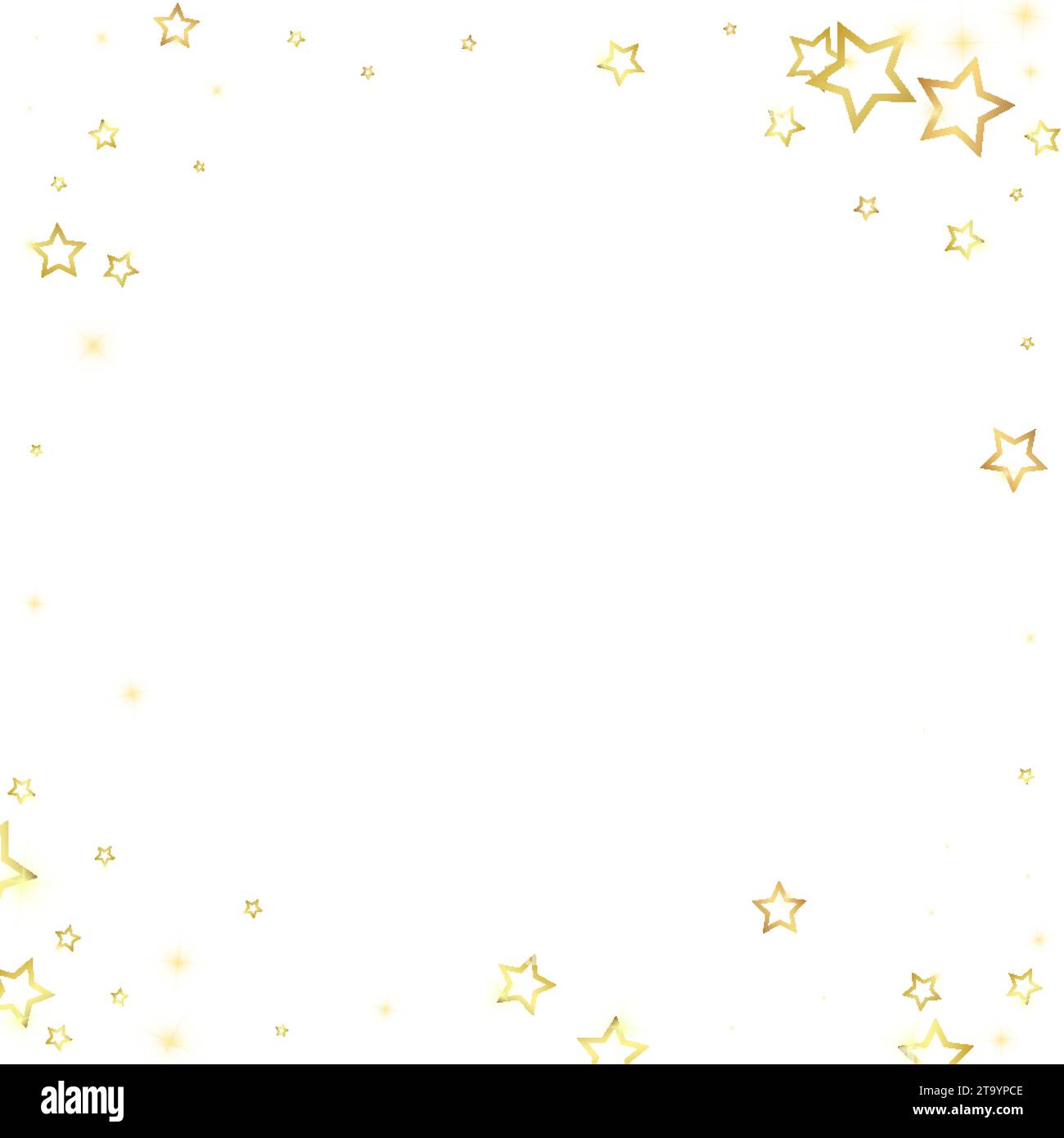 Starry night fairy tale background. Cute sparkling twinkles, christmas ...