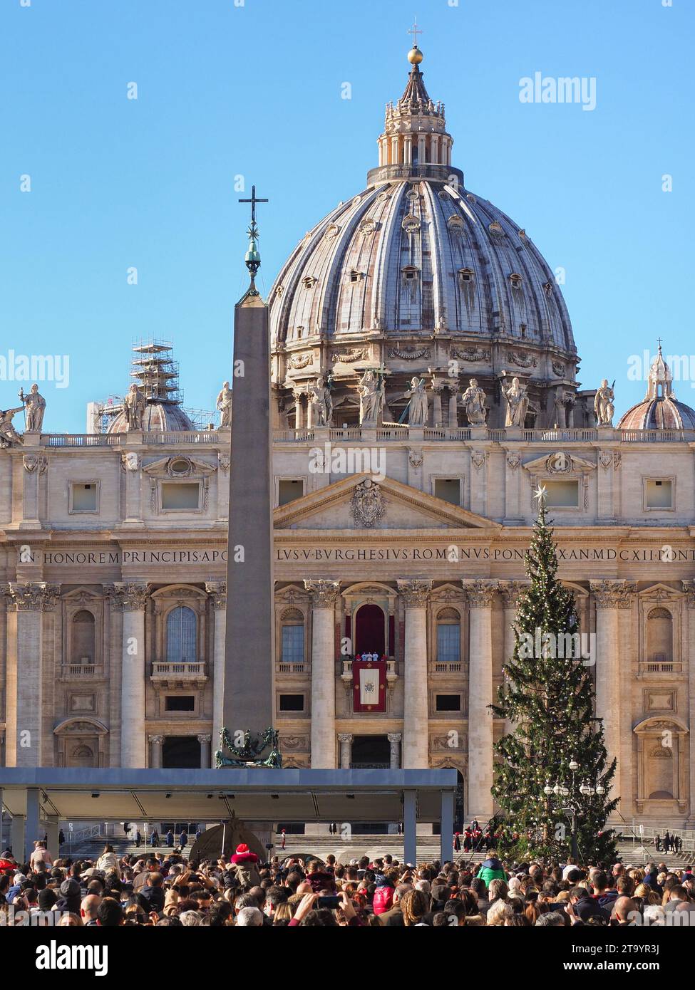 Holy Mass on the occasion of Holy Christmas with the Pope Francis at the Vatican, celebrated ...